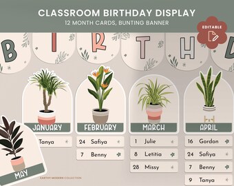 Woodland Birthday Bulletin Board Kit Birthday (Instant Download) - Etsy