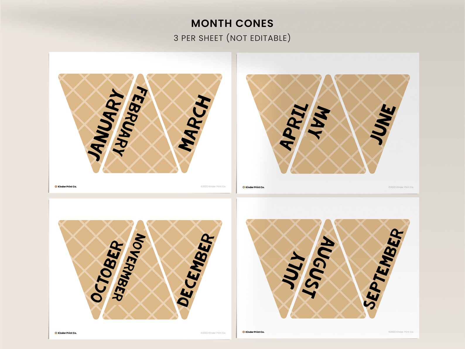 Ice Cream Classroom Birthday Display Pack Birthday Bulletin - Etsy