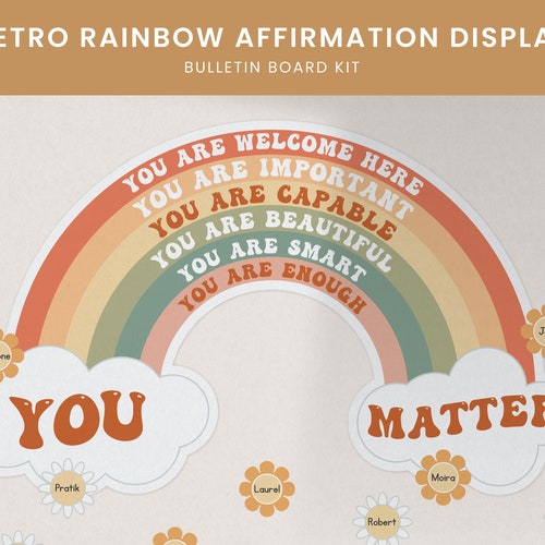 Groovy Beetle Birthday Bulletin Board Kit Retro Birthday - Etsy