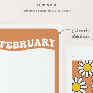 Groovy Daisy Retro Birthday Display, Birthday Bulletin - Etsy