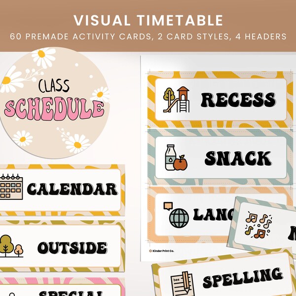 Visual Schedule - Etsy