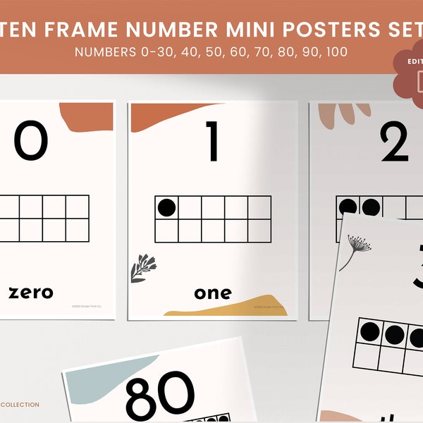 Bee Classroom Numbers - Etsy