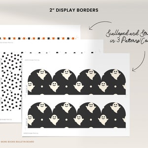 Halloween Bulletin Board Kit Happy Halloween blue Read - Etsy