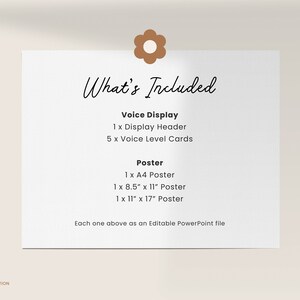 Voice Noise Levels Display Classroom Wall Decor Bulletin - Etsy