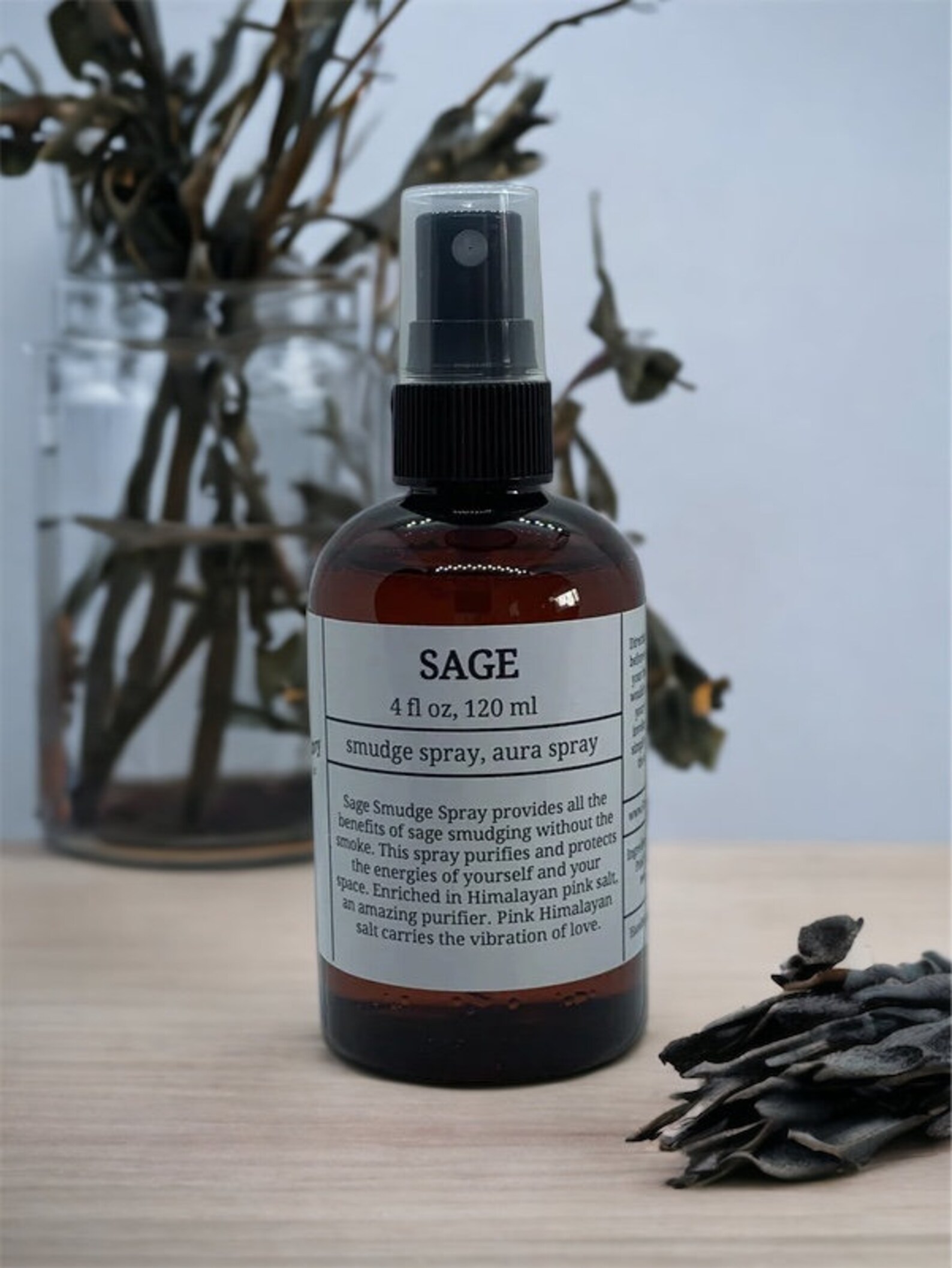 Sage- Smudge Spray, Aura Spray, Sage Spray, Energy Clearing, Sage ...
