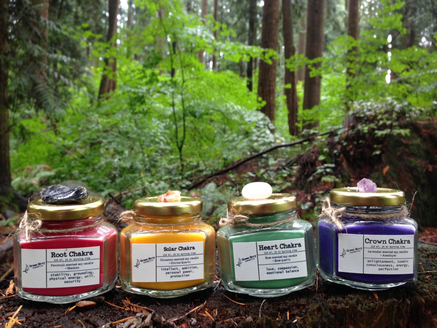 Chakra Candles Root Sacral Solar Heart Throat Third - Etsy