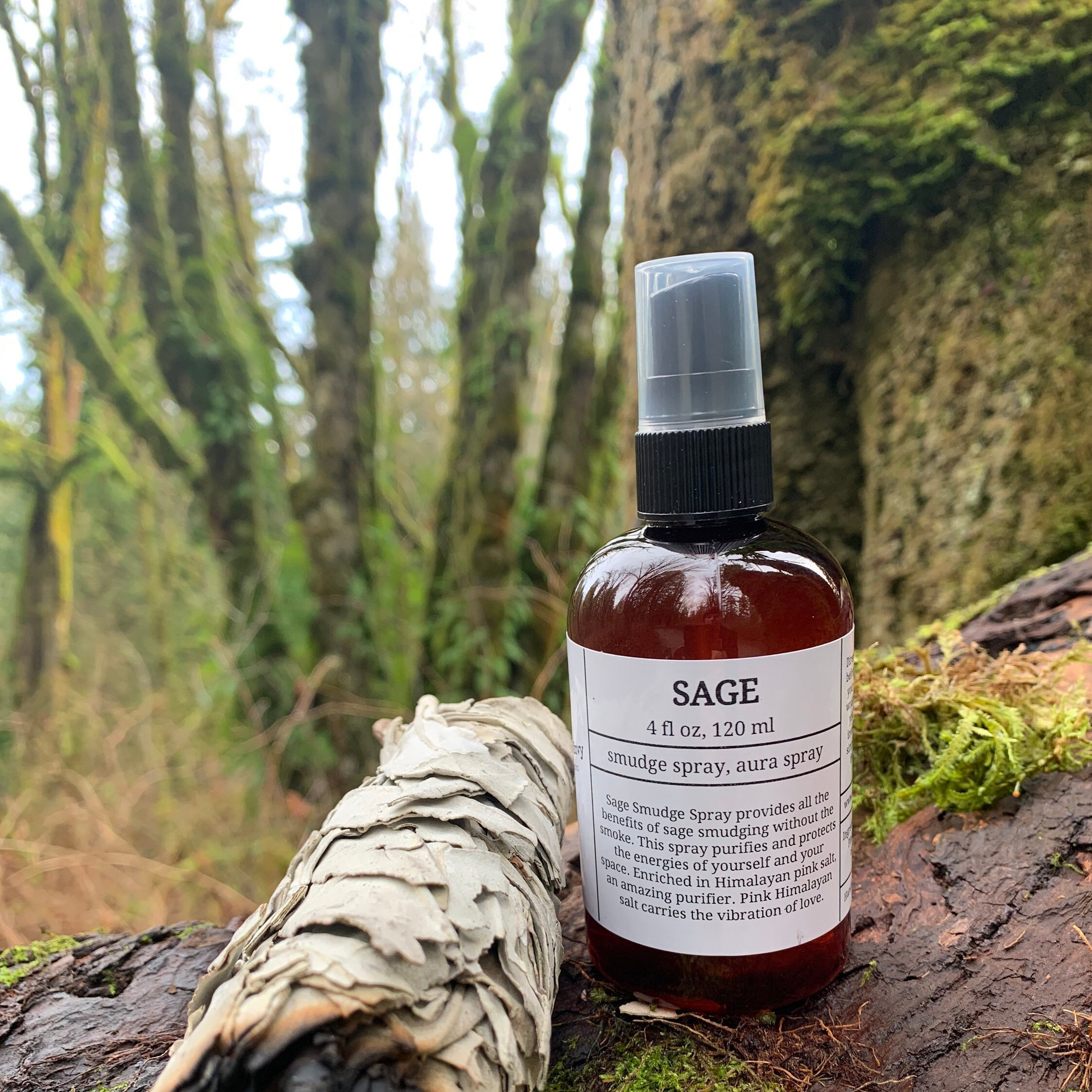 Sage Smudge spray aura spray Sage spray energy clearing | Etsy