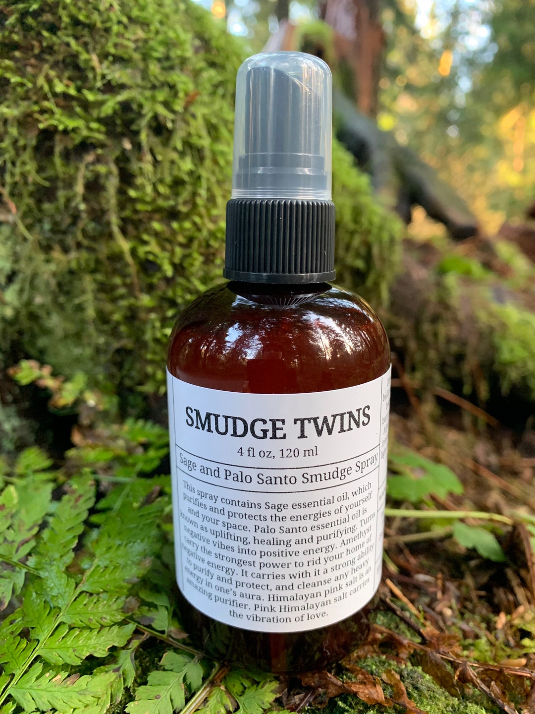 Smudge Twins Sage and Palo Santo Smudge Spray, Smudge Spray, Aura Spray ...