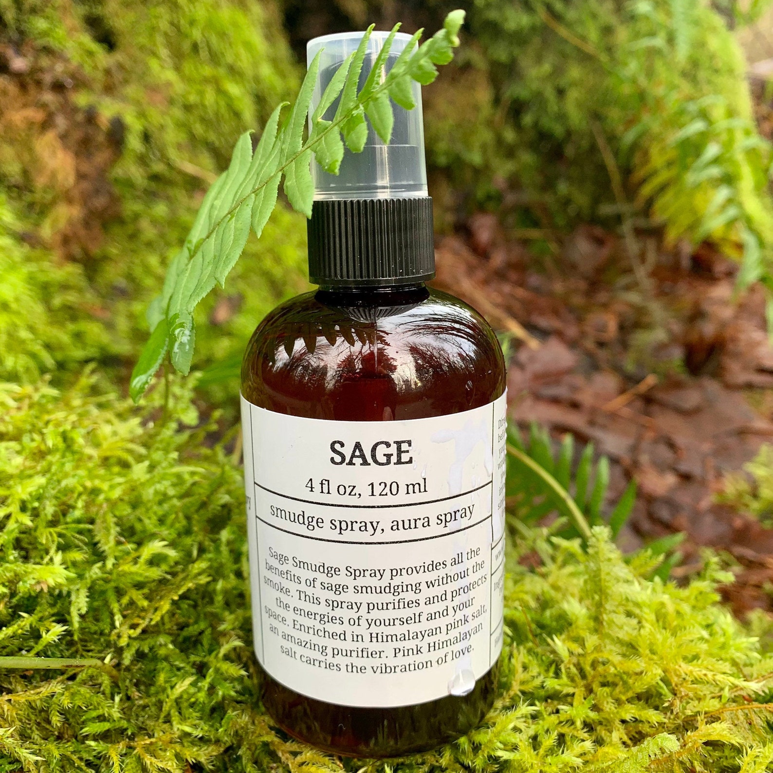 Sage Smudge spray aura spray Sage spray energy clearing | Etsy