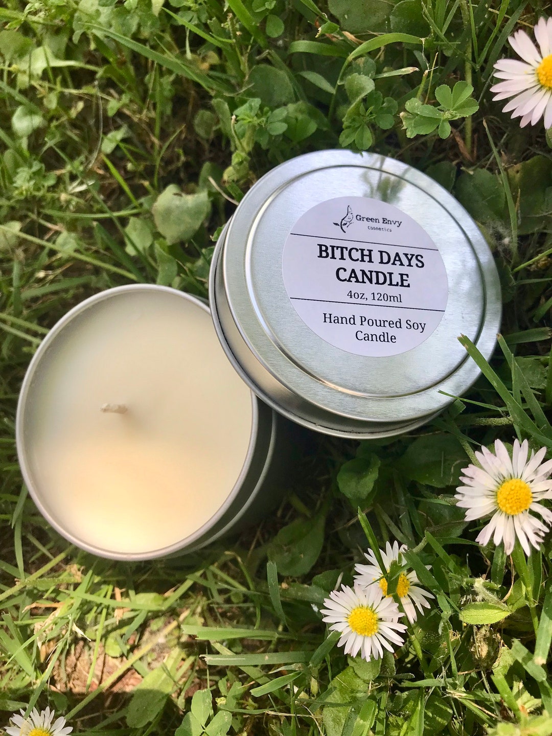 Bitch Days Candle Aromatherapy Candle, Soy Candle, PMS, Hormonal Issues ...