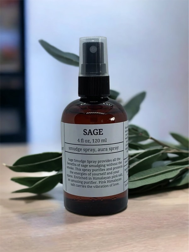 Sage- Smudge Spray, Aura Spray, Sage Spray, Energy Clearing, Sage ...