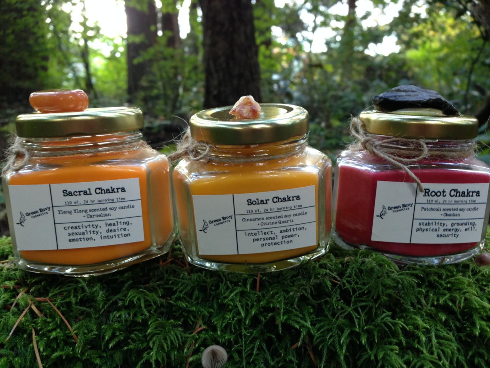 Chakra Candles Root Sacral Solar Heart Throat Third - Etsy