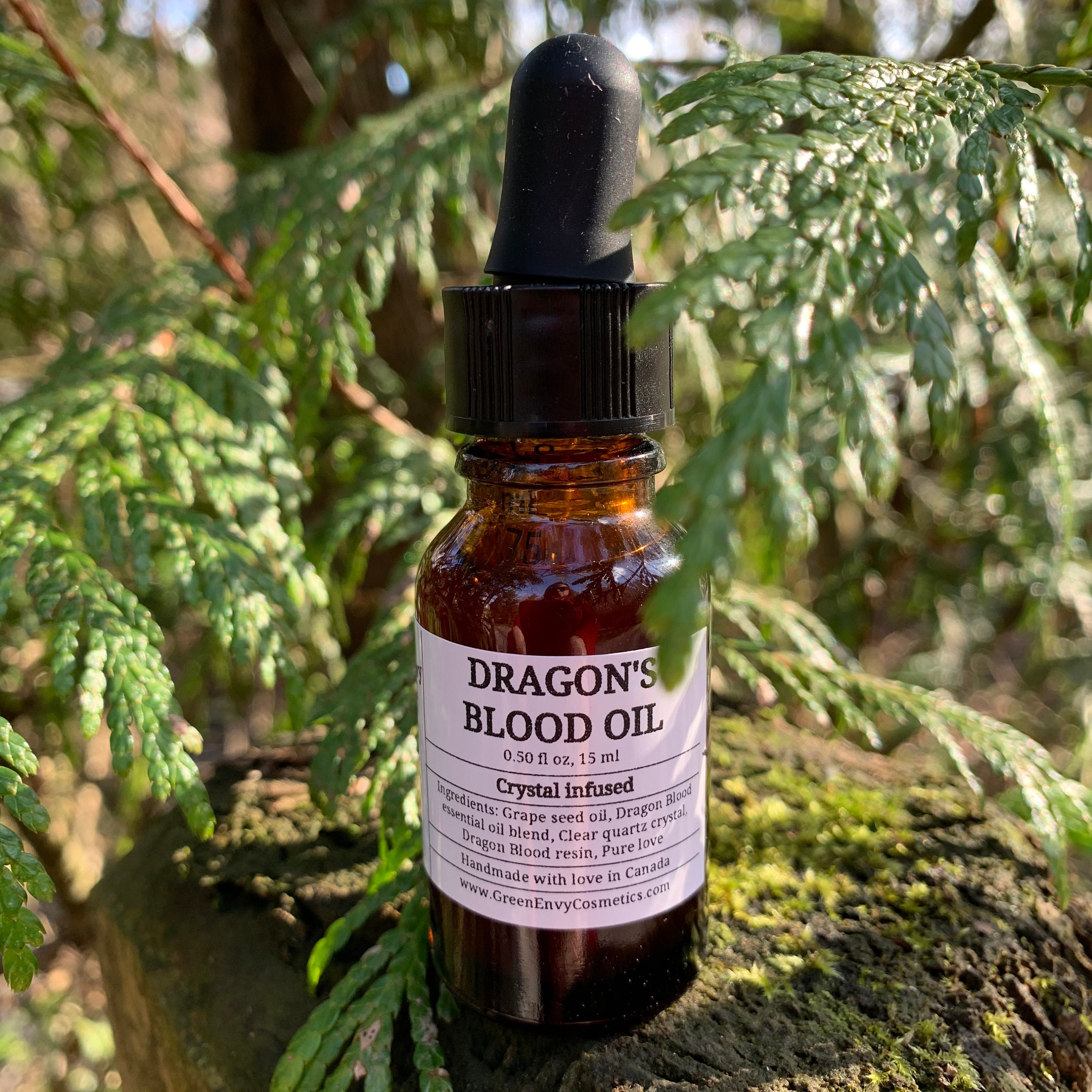 Dragon's Blood Oil Spiritual Oil Spell Oil Protection - Etsy