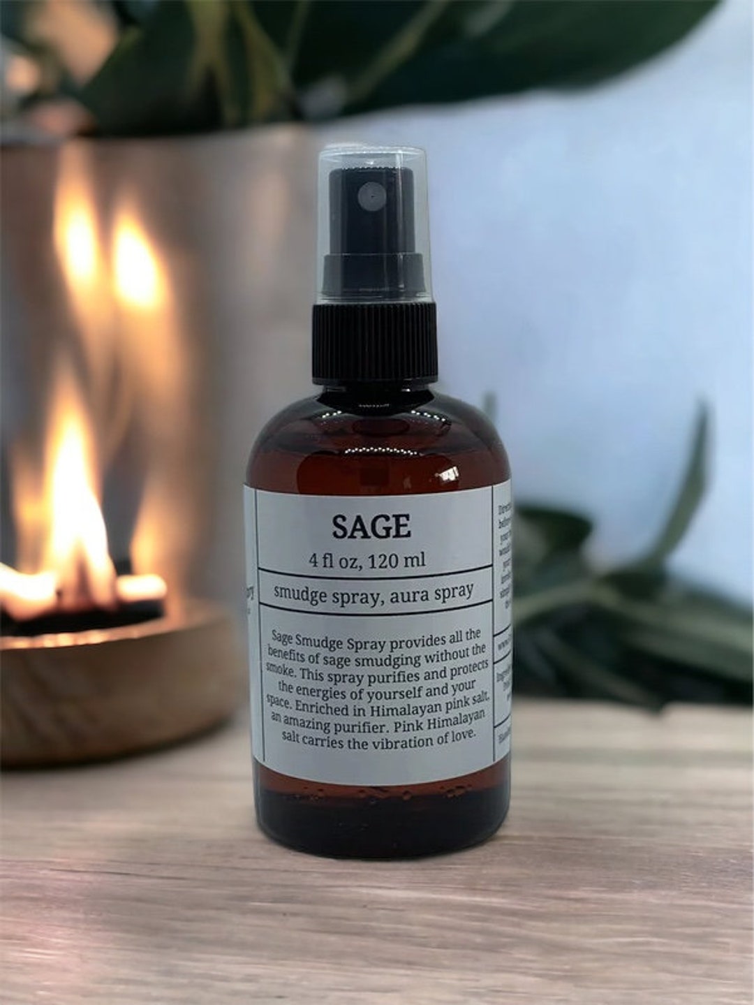Sage- Smudge Spray, Aura Spray, Sage Spray, Energy Clearing, Sage ...