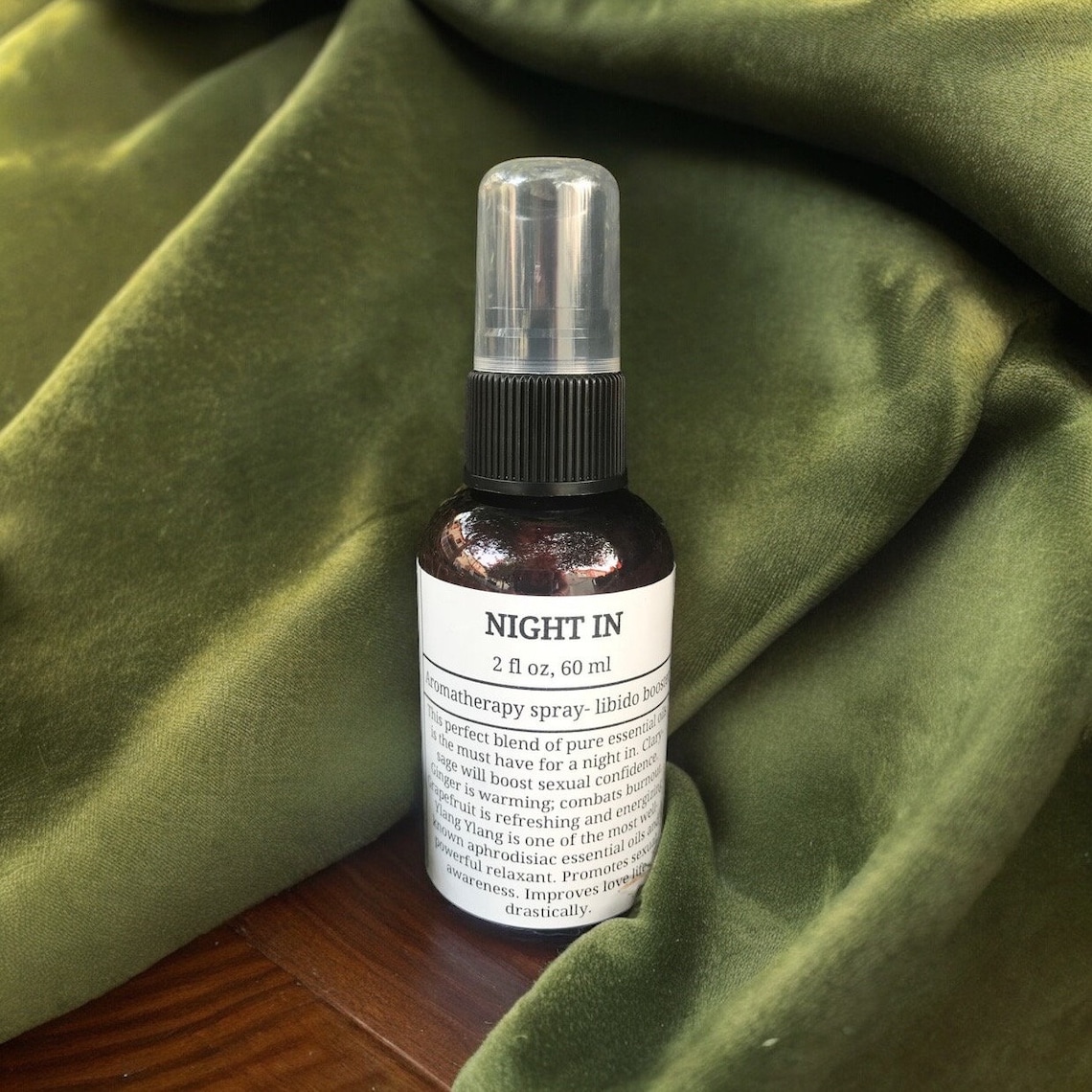 Night In- Libido Booster Aromatherapy Spray, Aphrodisiac, Pillow Spray ...