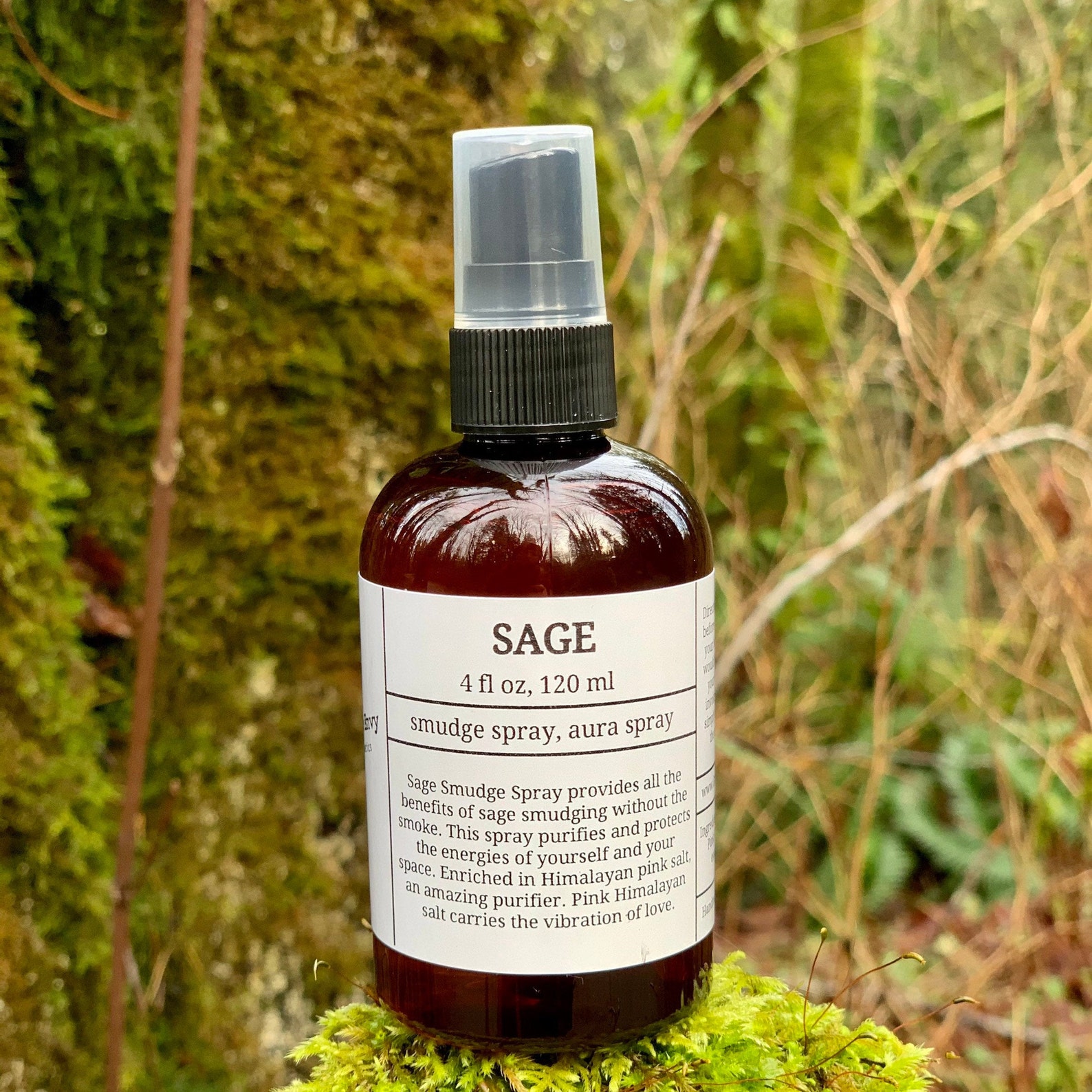Sage Smudge spray aura spray Sage spray energy clearing | Etsy