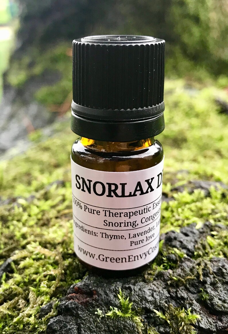 Snorlax Drops- Essential Oil Blend, Aromatherapy, Snoring, Congestion ...