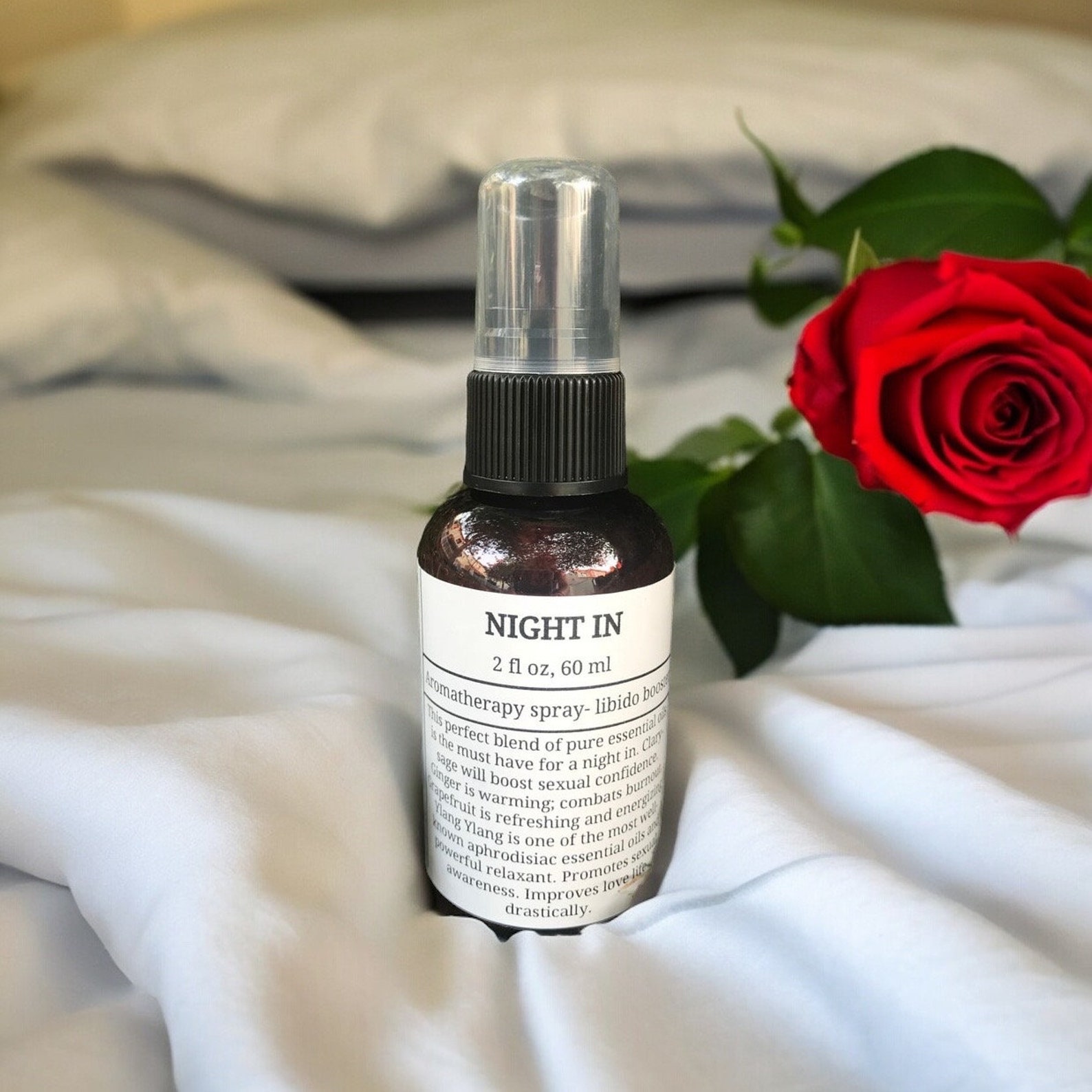 Night In- Libido Booster Aromatherapy Spray, Aphrodisiac, Pillow Spray ...