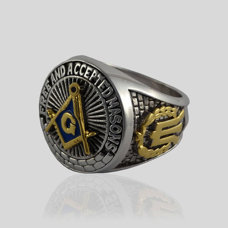 Square and Compass Masonic Blue Stone Free and Accepted Masons - Etsy