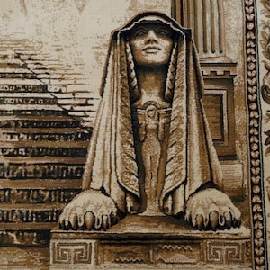 Scottish Rite Masonic Area Rug: 32nd Degree Freemason Design (6'6" X 9 ...