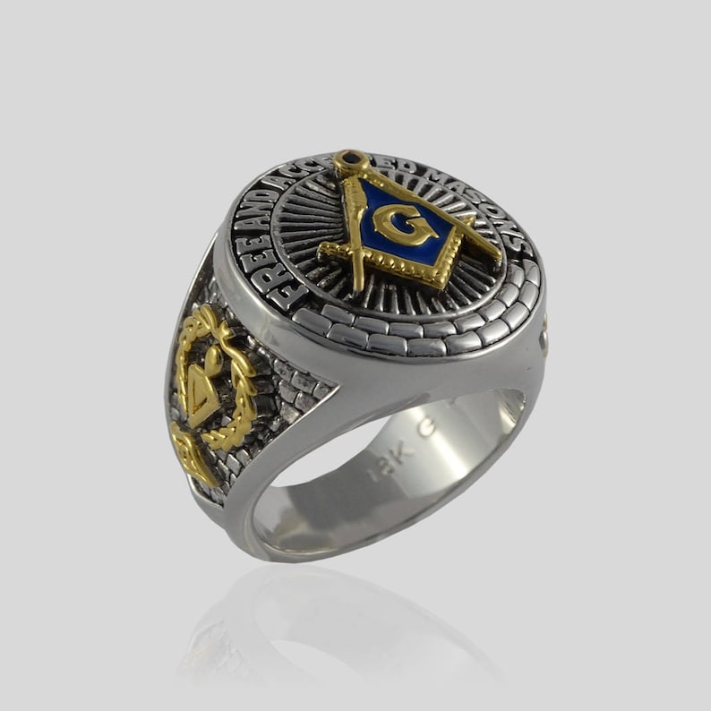 Square and Compass Masonic Blue Stone Free and Accepted Masons - Etsy