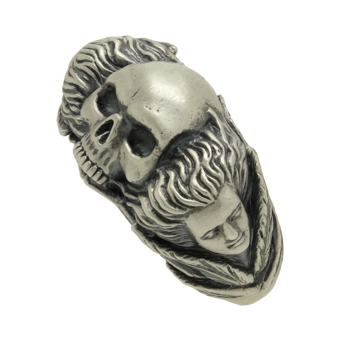 Custom Made Skull Ring Memento Mori Ring Womens Skull Ring - Etsy