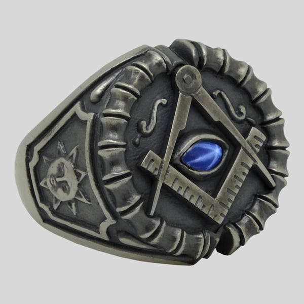 Antique Masonic Ring Etsy