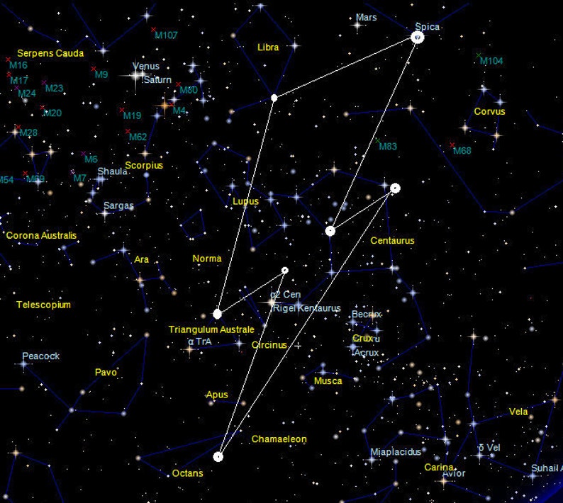 David Bowie's Constellation With Lightning Bolt - Etsy