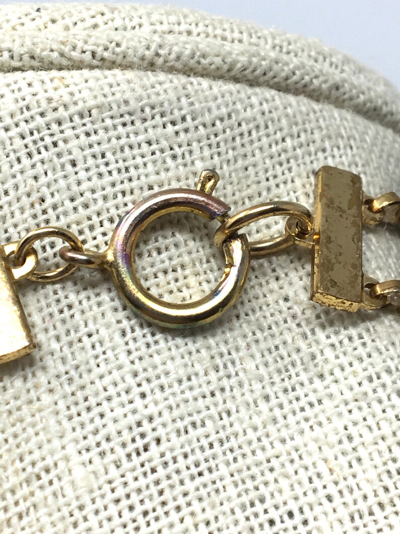 Vintage Estate RHEA Motif Leaves Bead Strand Necklace Clip on - Etsy