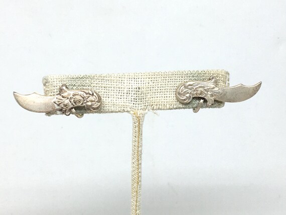 Egyptian Scimitar Sword Set Sterling Silver Pendant B… - Gem