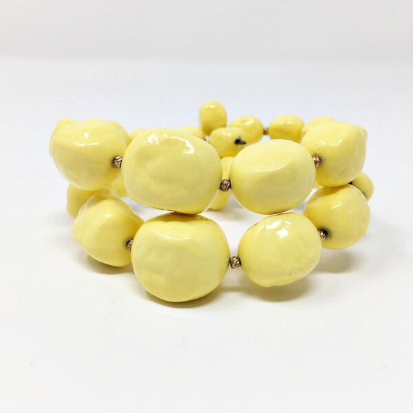 Yellow Bracelet - Etsy