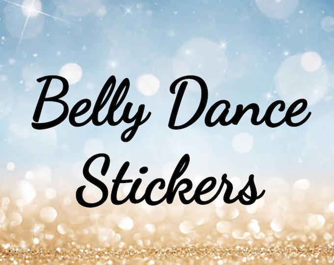 Bellydance Printable Stickers, Dance Class Planner Sheet, Recital ...