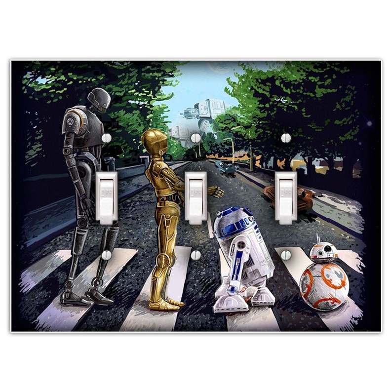 Star Wars Droid Design 2 Decorative Light Switch Cover - Decorative ...