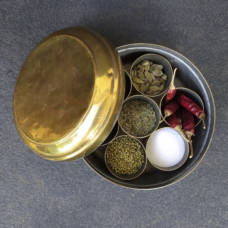 Vintage Masala Dabba - Etsy