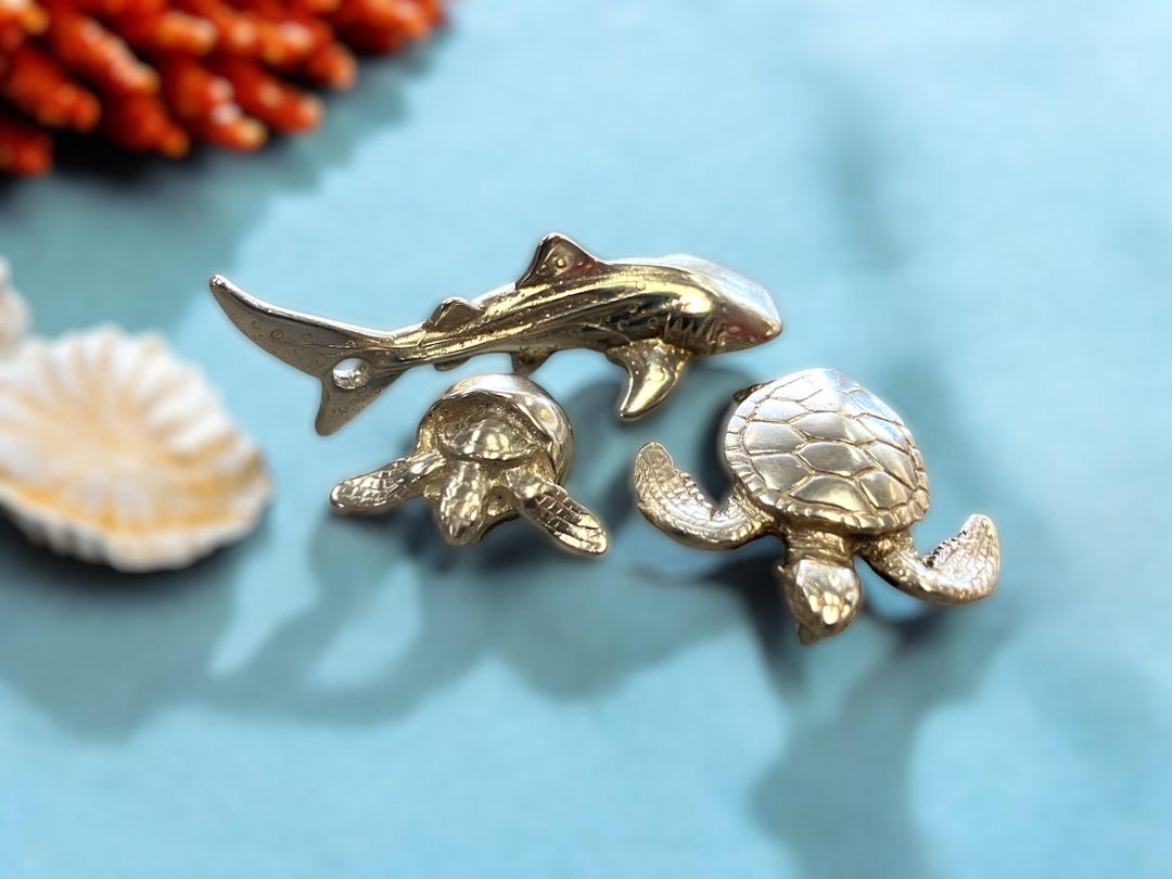 Big Blue Sterling Silver Marine Pendants by Roland St. John | Whale ...