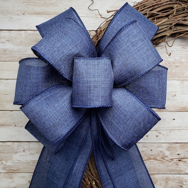 Pre Made Bows for Wreaths - Etsy