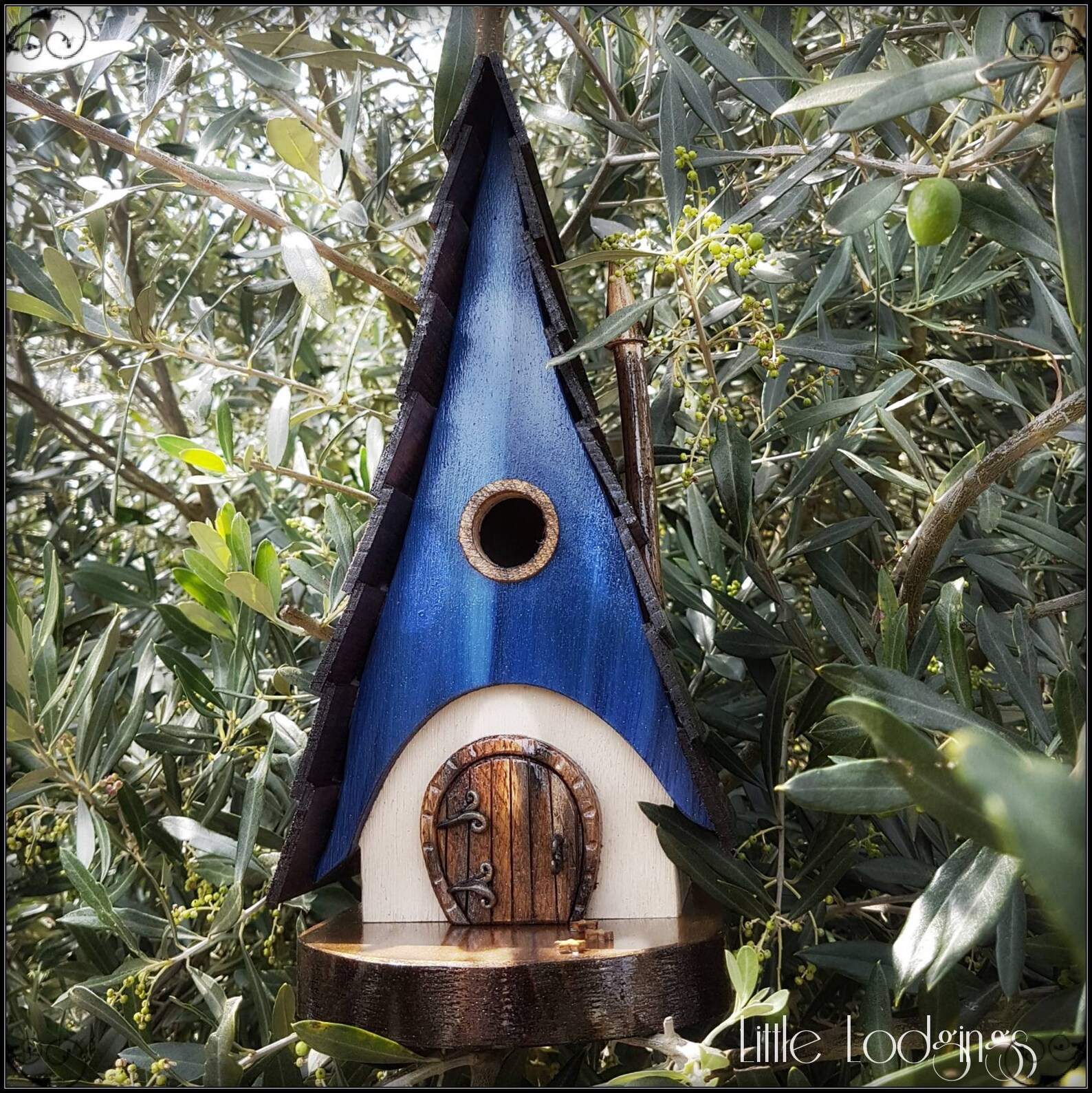 GRAND ELF bird house/bird house /handmade /Garden art /bird - Etsy France