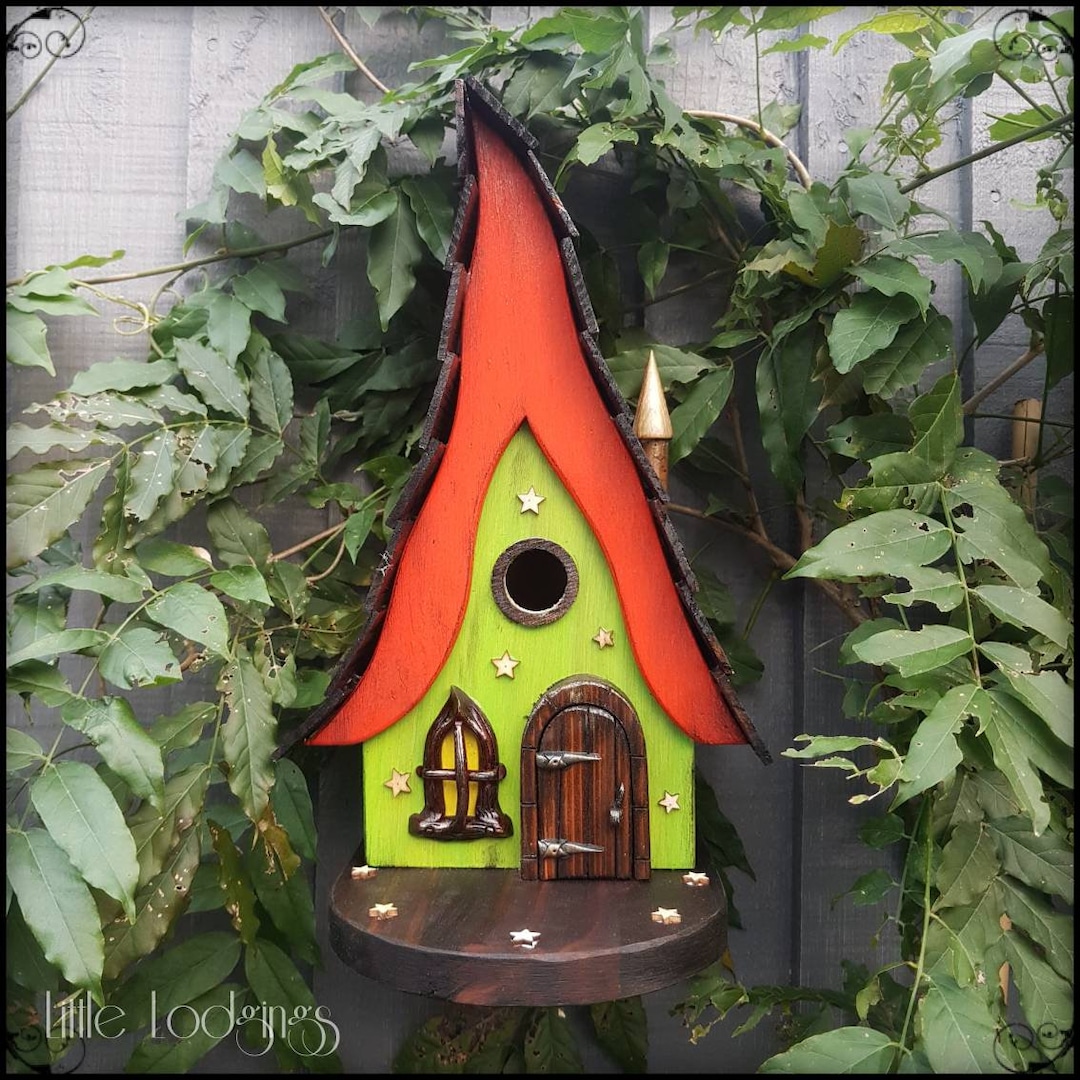 THE GRINCH Birdhouse/bird House /handmade /garden Art /bird Houses ...