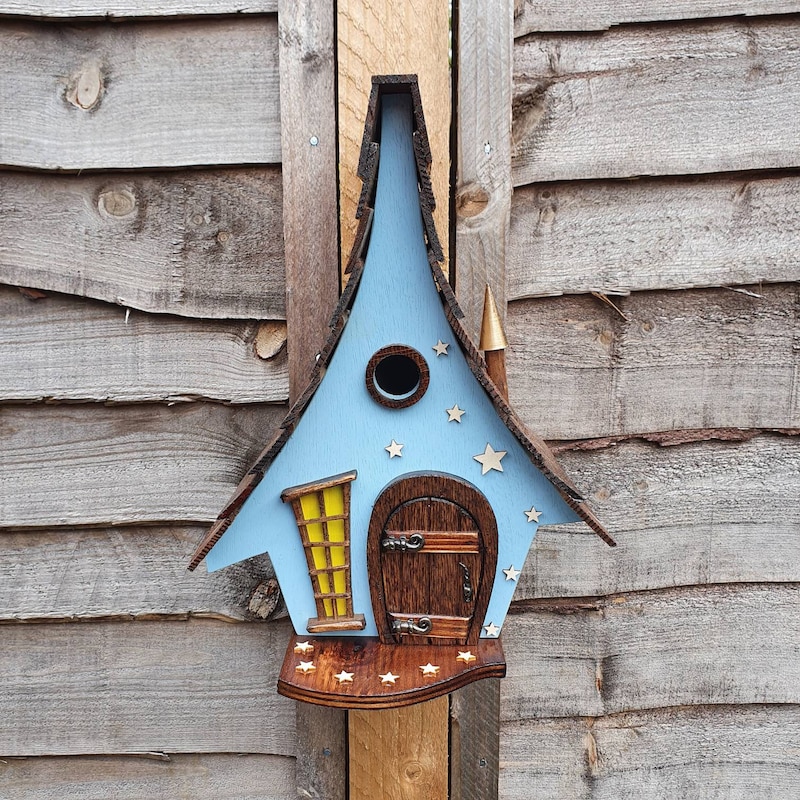 Whimsical Bird House - Etsy