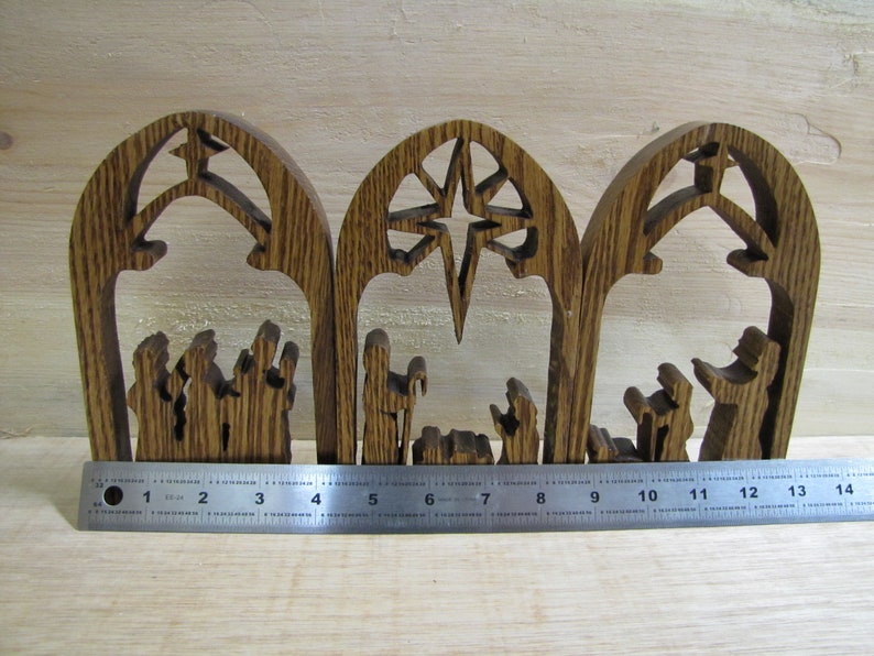 Three Panel Nativity - Etsy