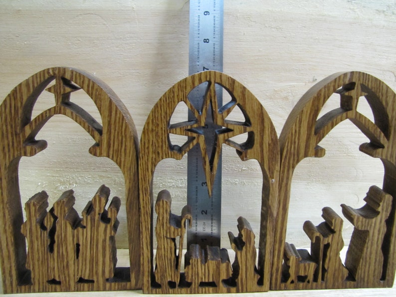 Three Panel Nativity - Etsy