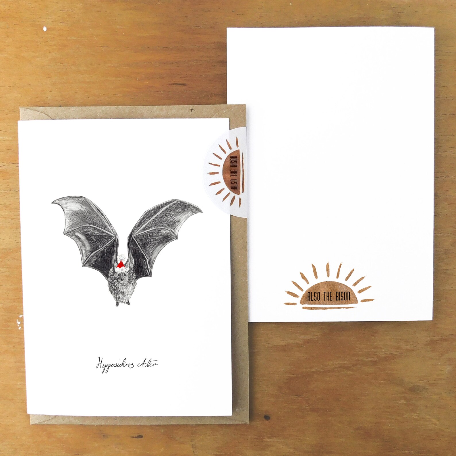 Dusky Leaf-nosed Bat Christmas Card - Etsy