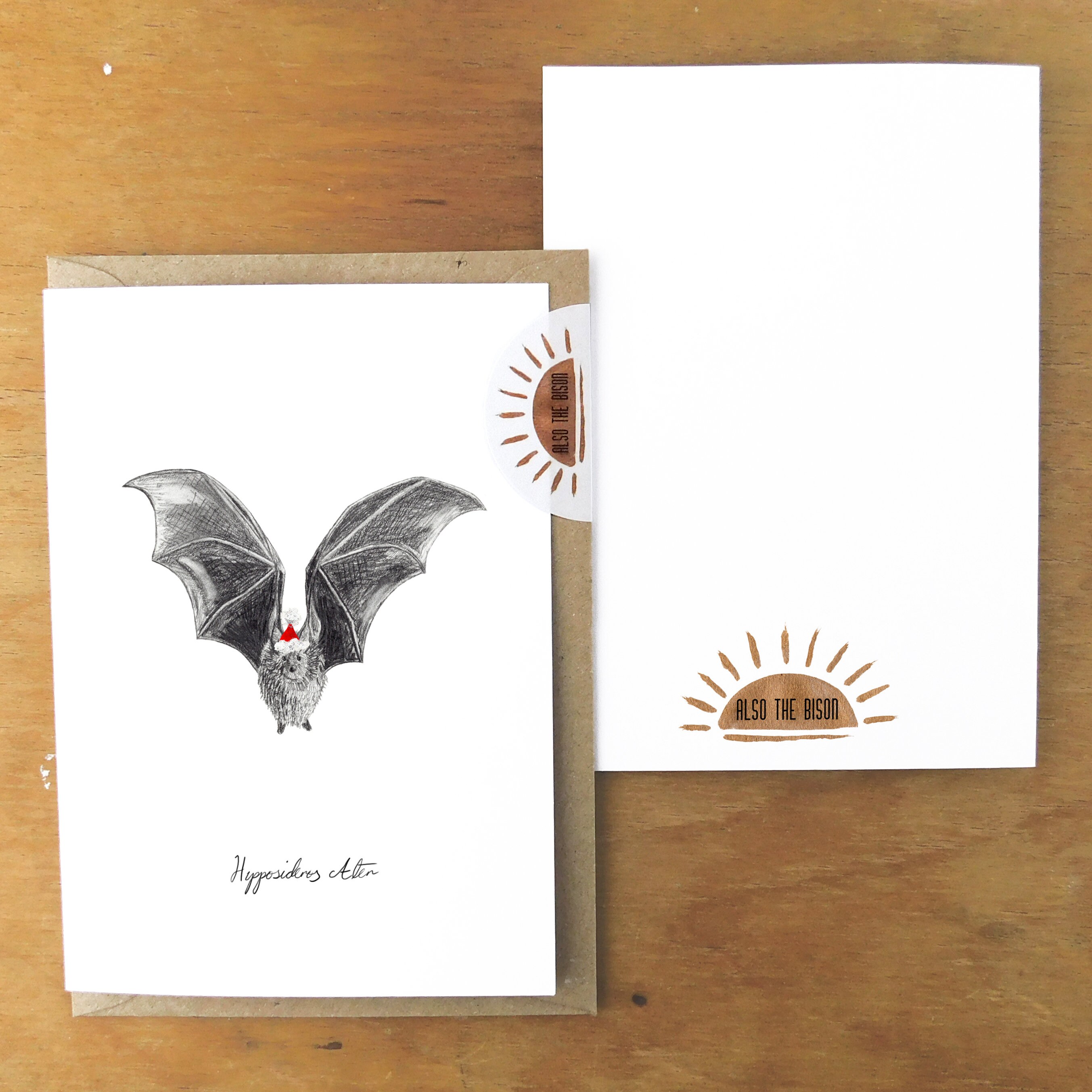 Dusky Leaf-nosed Bat Christmas Card - Etsy