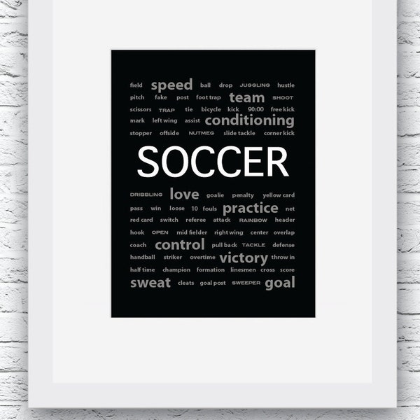 Soccer Wall Art' - Etsy