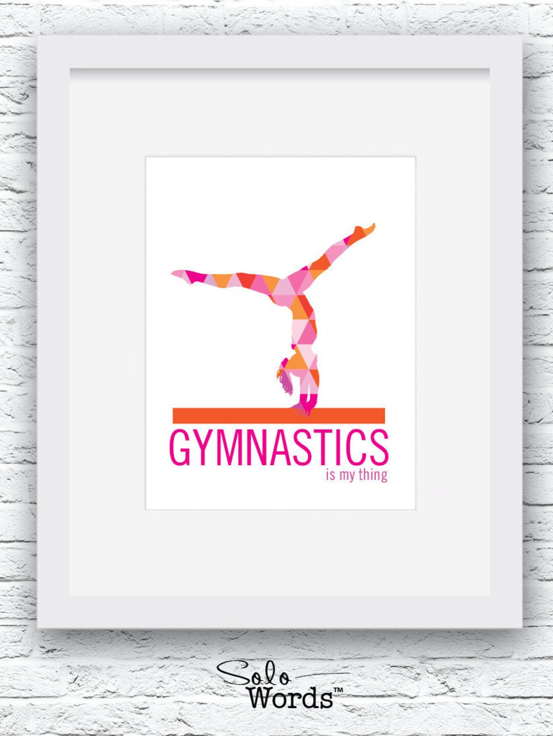 Gymnastics Gifts, Gymnast Gift, Gymnastics Poster, Gymnastics Print ...