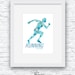 Running Art, Gifts for Runners, Running Wall Art, Running Decor, Runner ...
