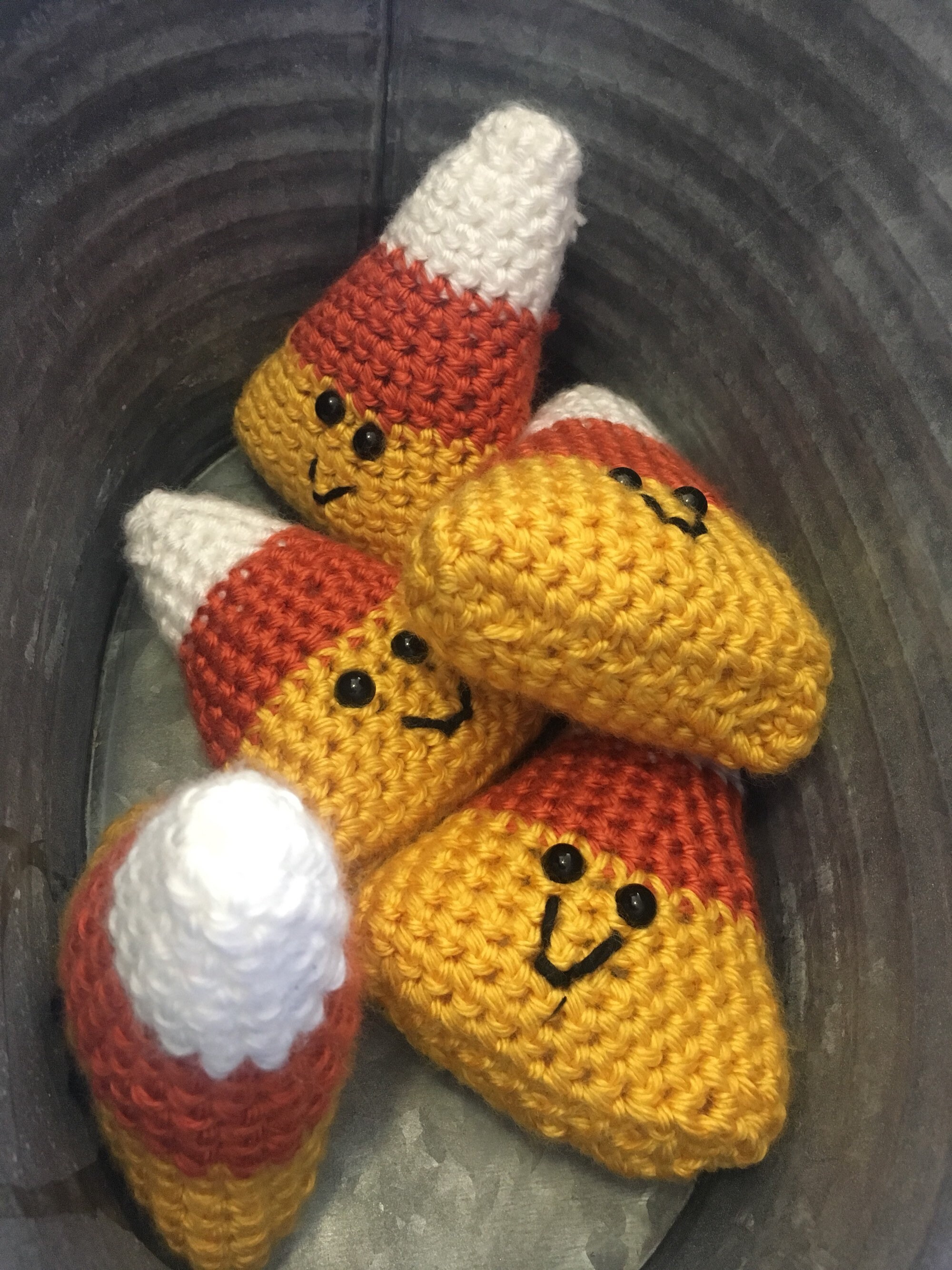 Mini Stuffed Smiley Candy Corn | Etsy
