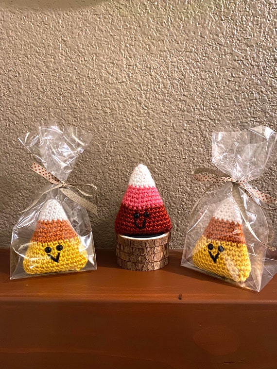 Mini Stuffed Smiley Candy Corn | Etsy
