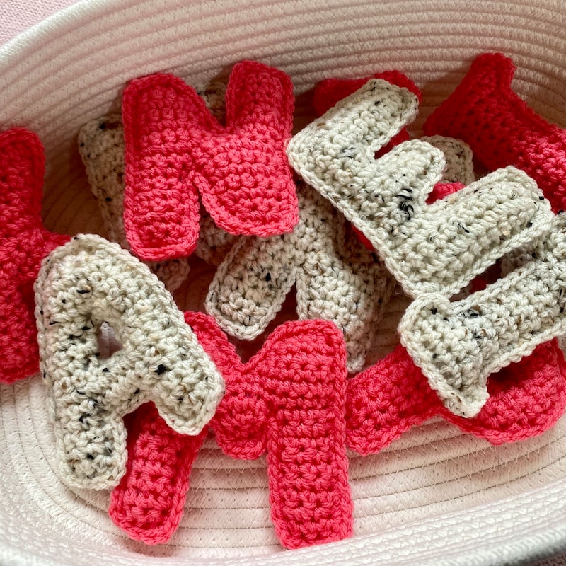 Crochet Letters - Etsy