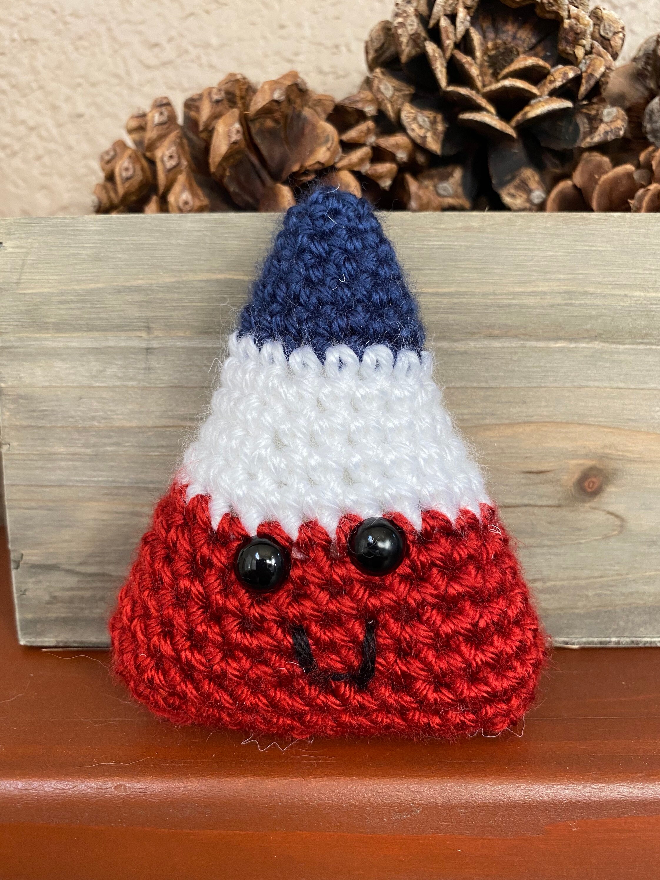 Mini Stuffed Smiley Candy Corn | Etsy